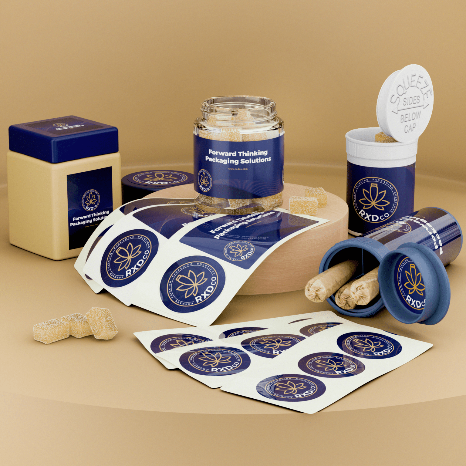 Custom Cannabis Packaging Company - RXDco